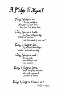 A Pledge to Myself | Foundation for Ensuring Access and Equity